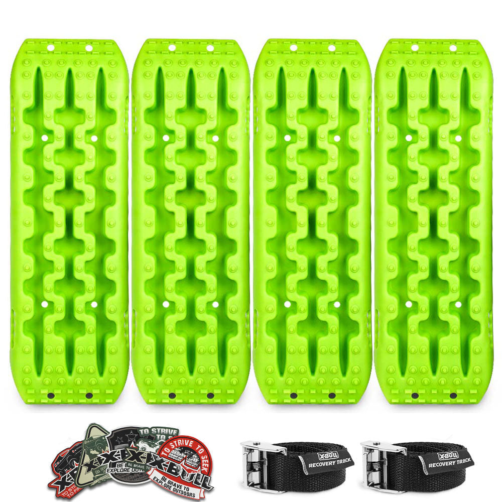 X-BULL Recovery Tracks Gen 2.0 Sand Track Mud Snow 10T 2 Pairs 4PC 4WD ...