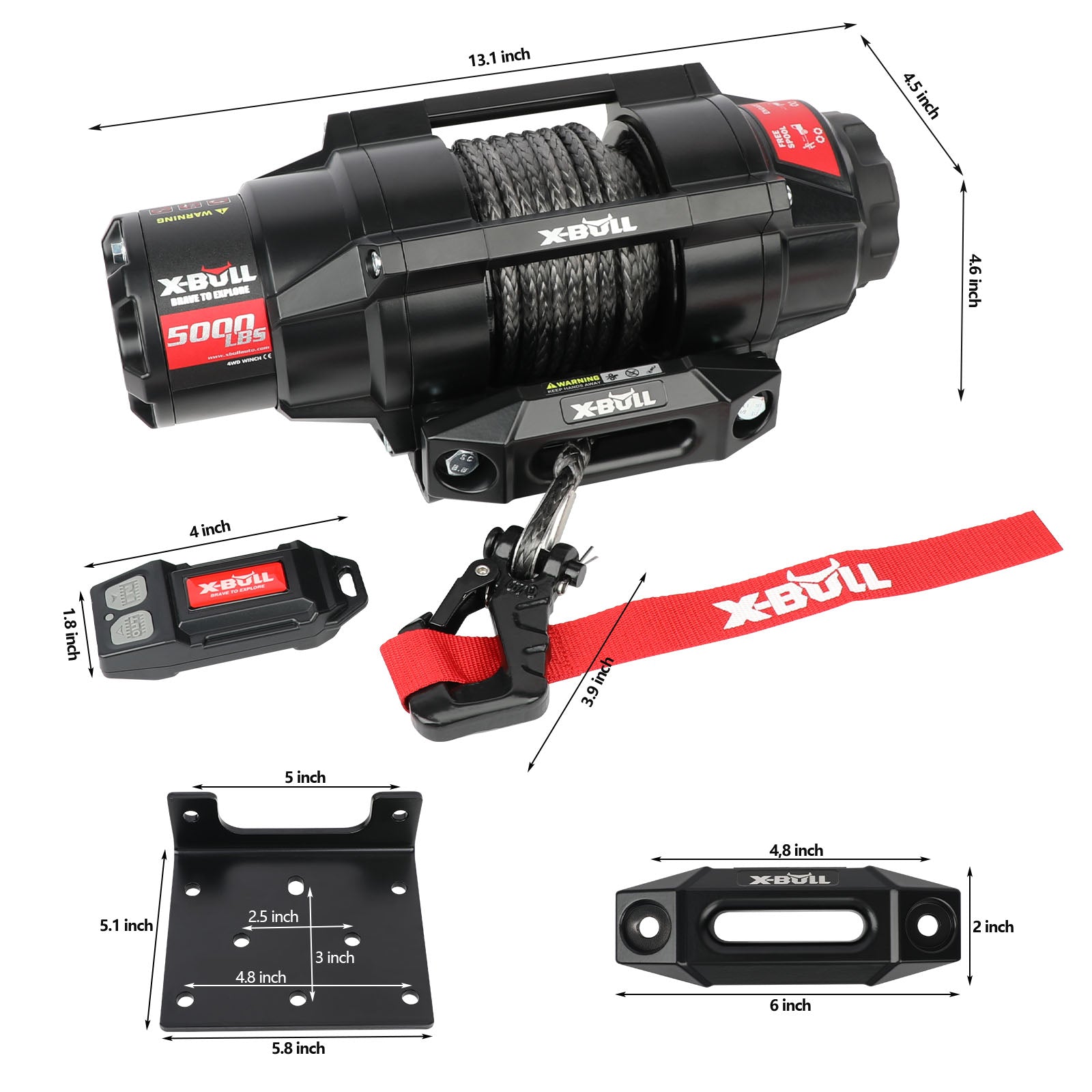 X-BULL Winch, Recovery Tracks, 4WD Accessories AU Official Store – X ...