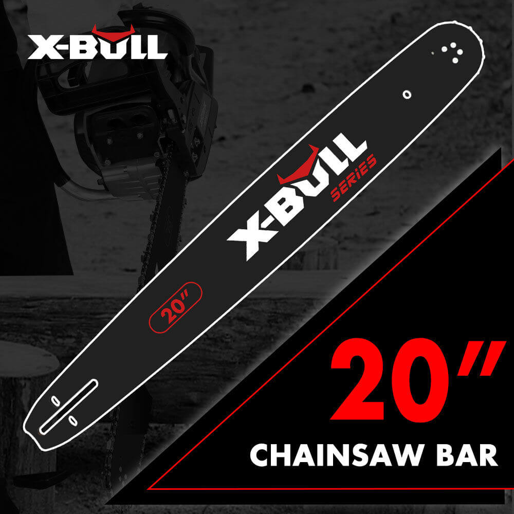 X-BULL Petrol Chainsaw 20" Bar and Steel Chain Combo – X-BULL AU