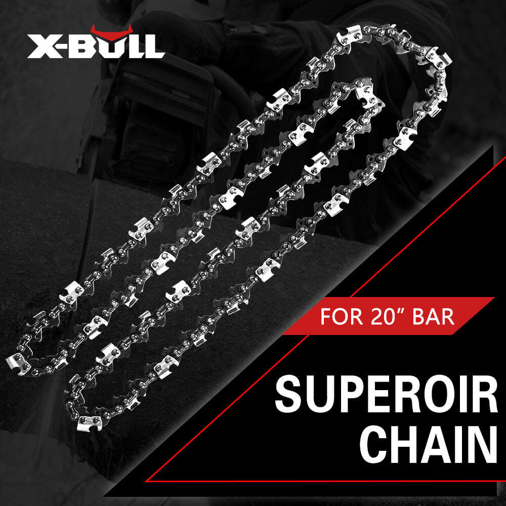 X-BULL Petrol Chainsaw 20" Bar and Steel Chain Combo – X-BULL AU