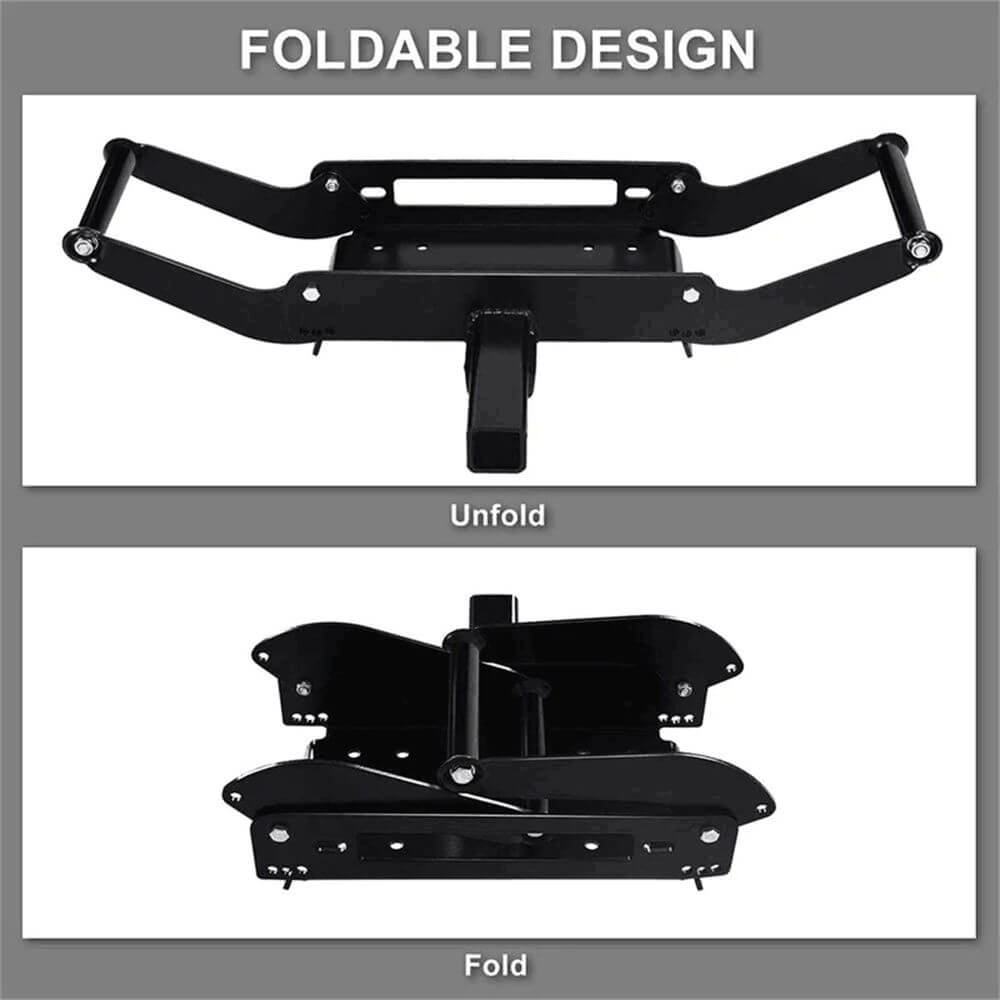 X-BULL Winch Mounting Plate Cradle 8000-14500 Bar Bracket Mount 4WD Bu ...