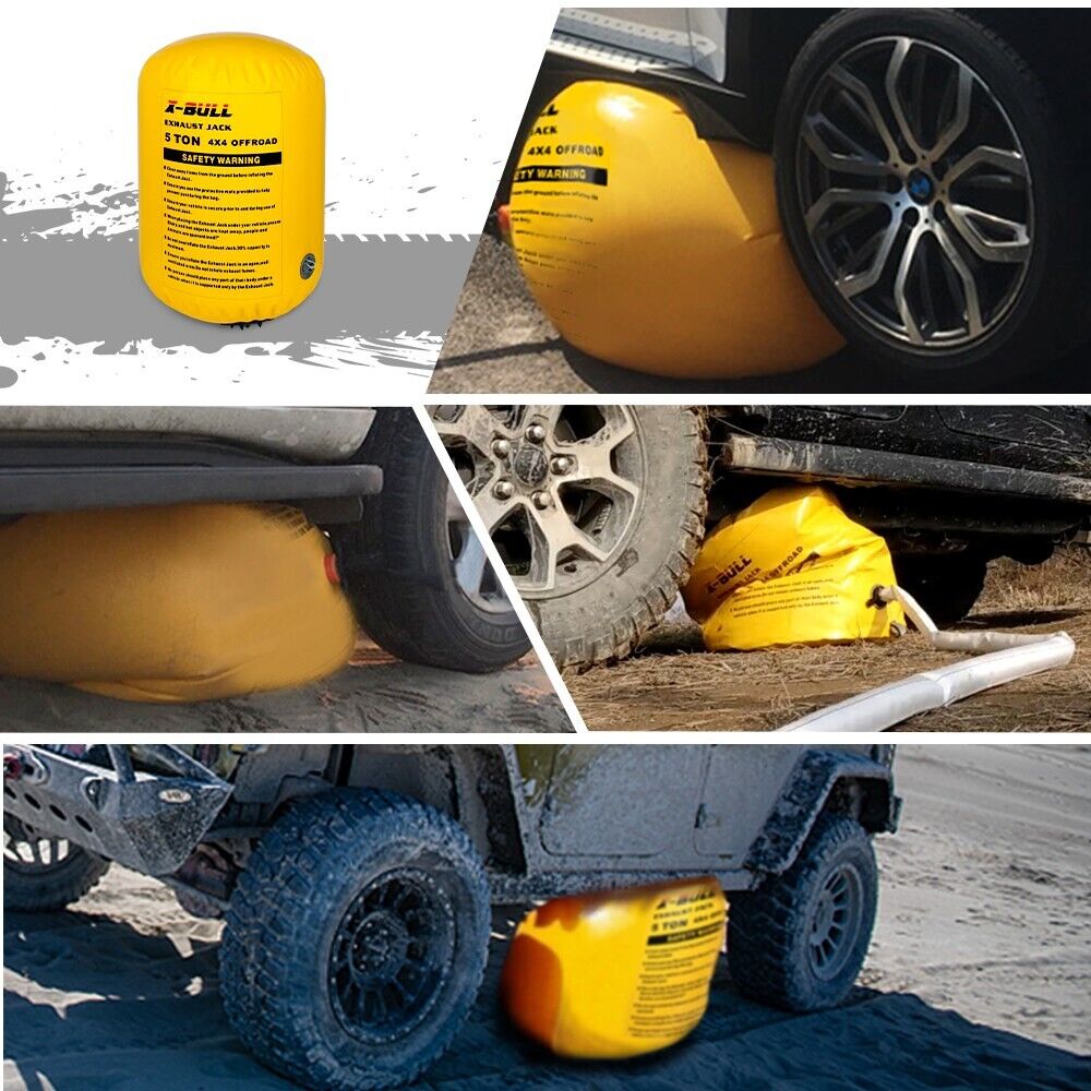 X BULL Air bag Jack Recovery Kits Multi Layer Truck Rescue X BULL AU